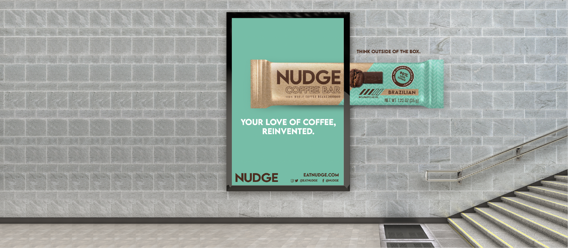 Nudge Coffee Bar – Topshelf Graphics